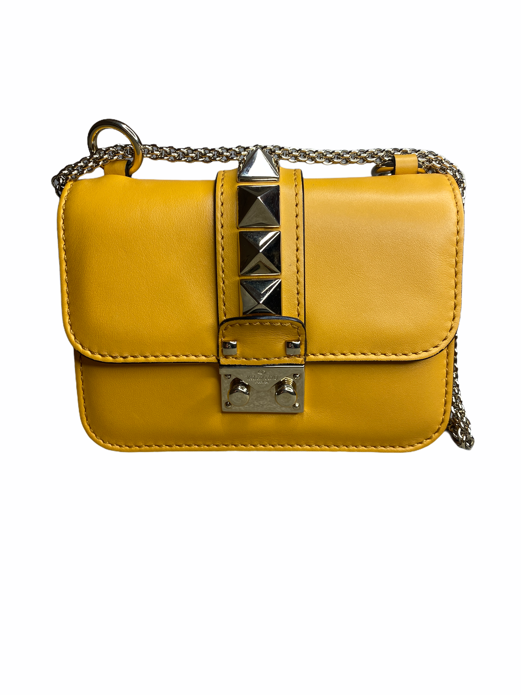 Valentino Rockstud Glam Lock Shoulder Bag | The Luxury Flavor