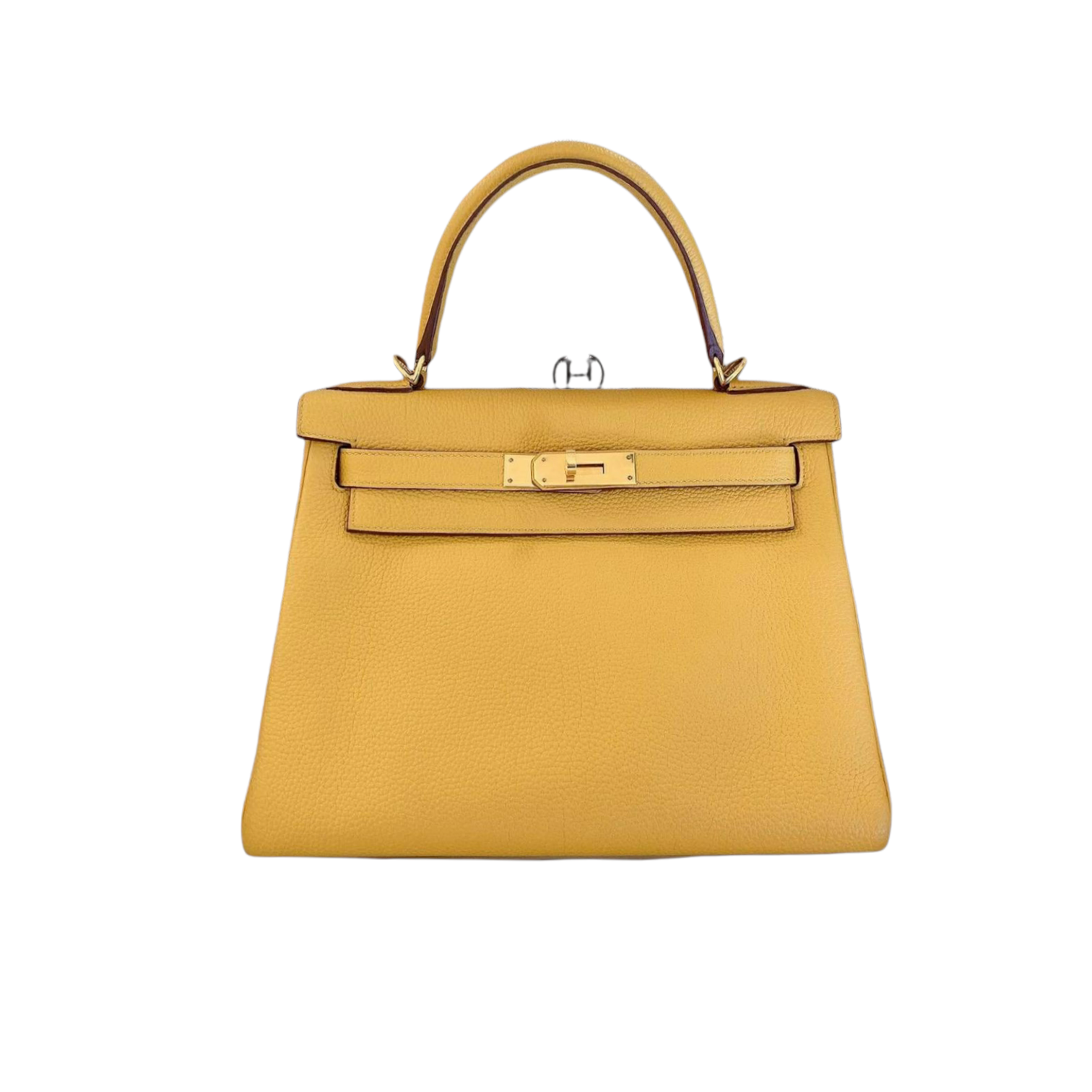 Hermes Kelly 28 Jaune Ambre Togo Ghw | The Luxury Flavor