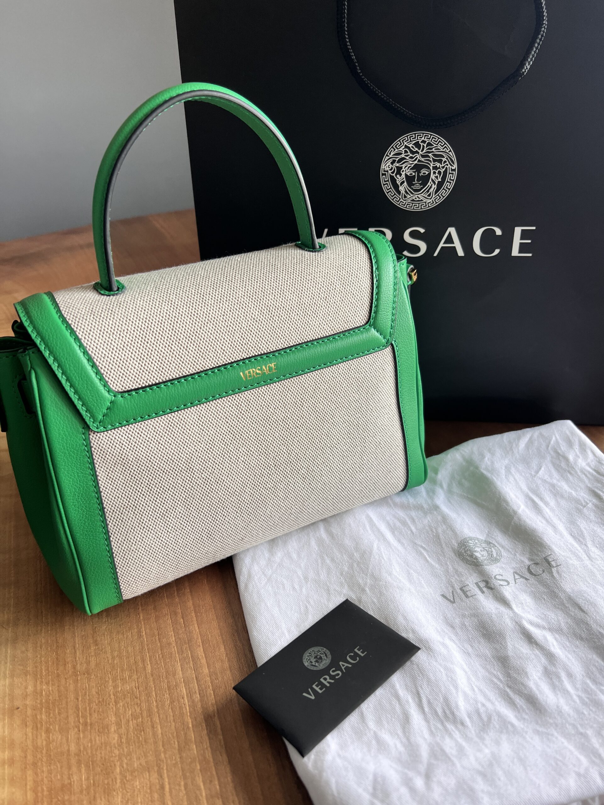 Versace La Medusa Top-handle Versace Bag | The Luxury Flavor