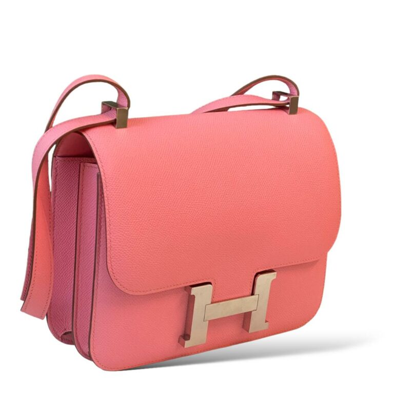 Hermes Constance 24 Rose Confetti PHW – The Luxury Flavor