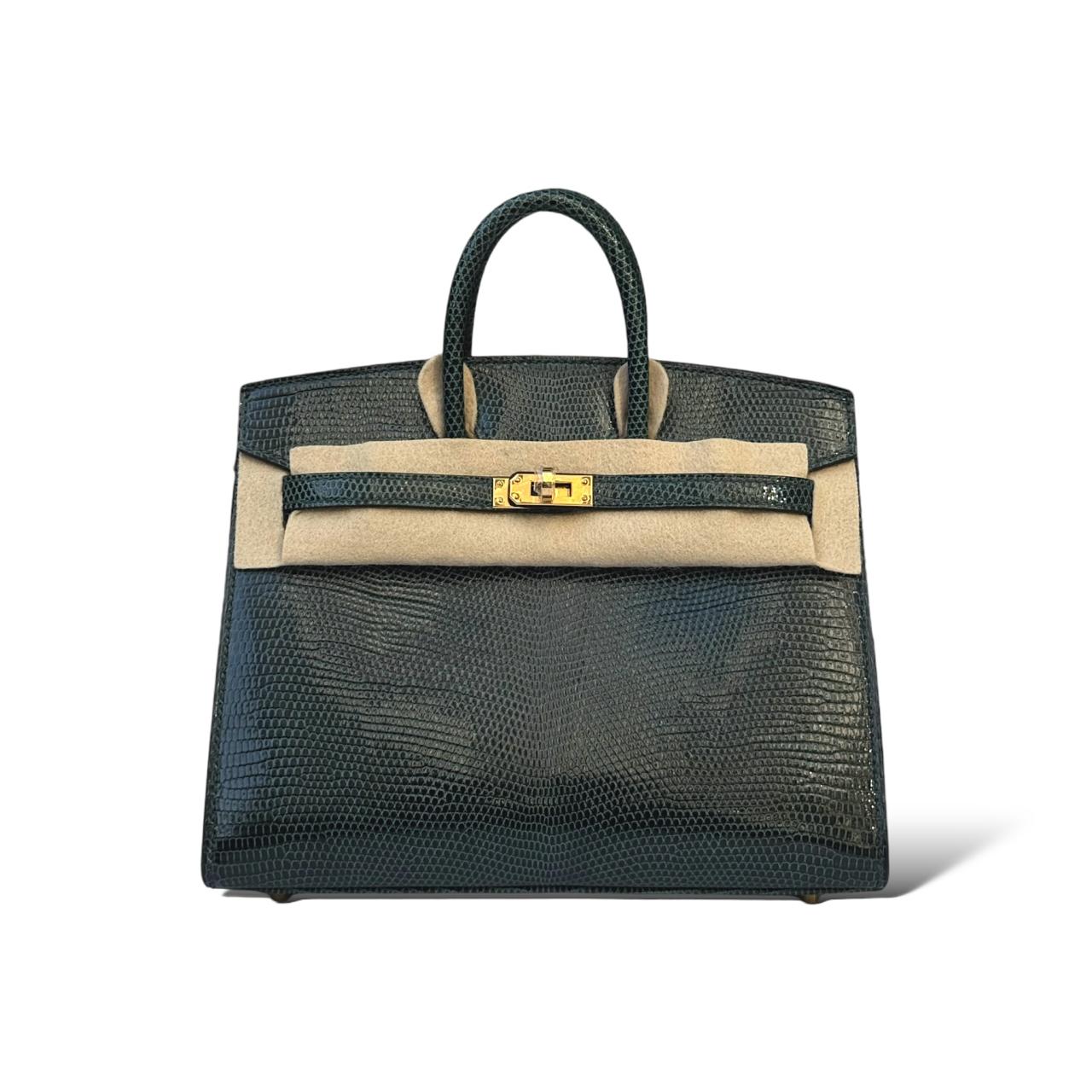 Hermes Birkin 20 Vert Cypress Lizard GHW – The Luxury Flavor