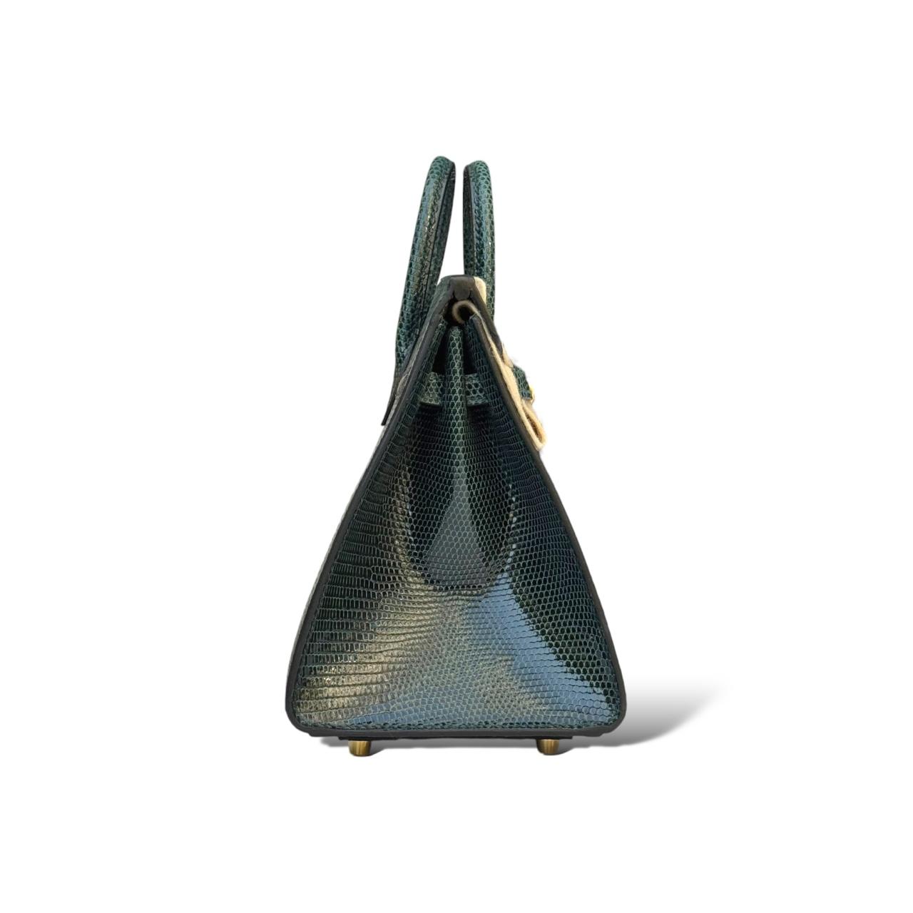 Hermes Birkin 20 Vert Cypress Lizard GHW – The Luxury Flavor