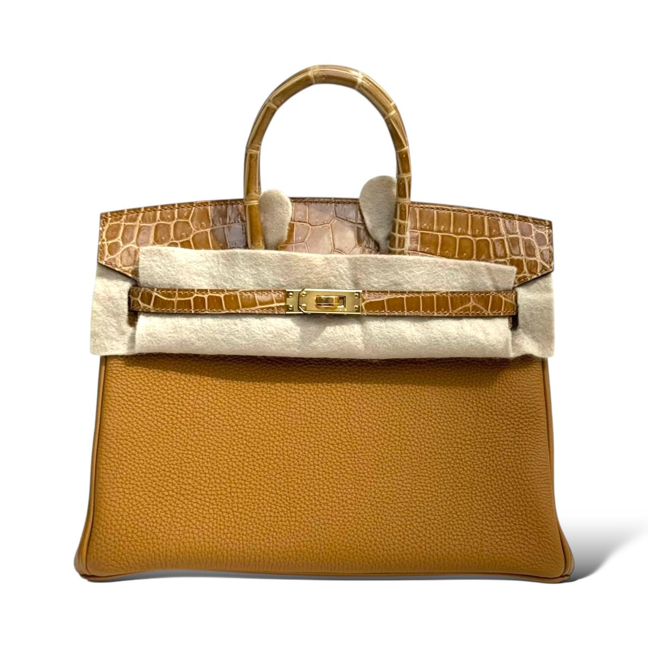 Hermes Birkin 25 Caramel/Tabac Camel Touch Togo GHW – The Luxury Flavor