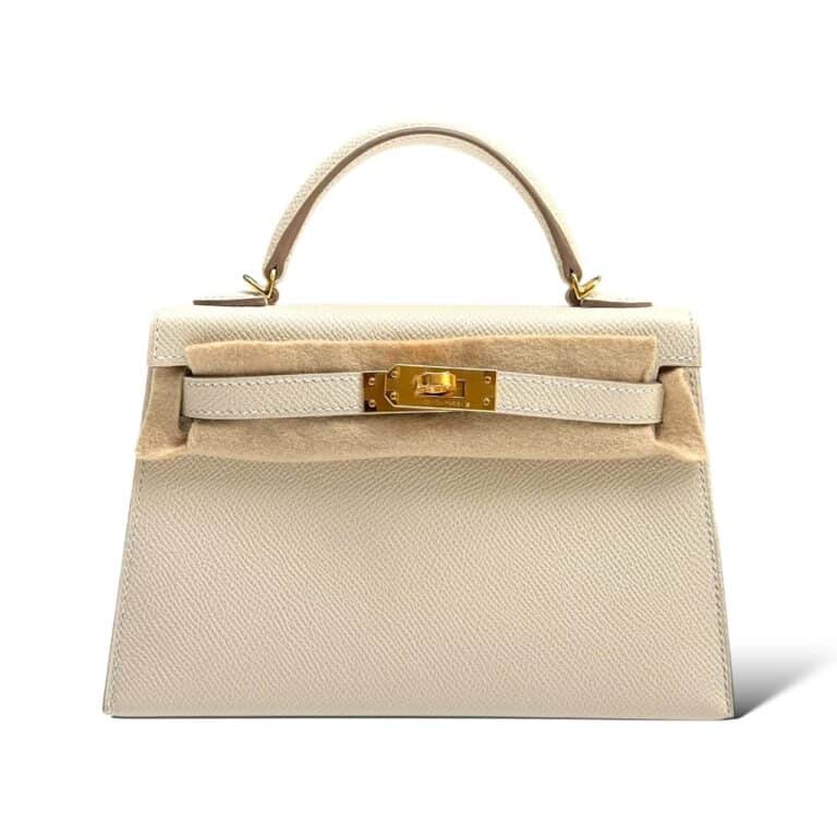 Hermes Kelly Mini Craie Epsom GHW – The Luxury Flavor