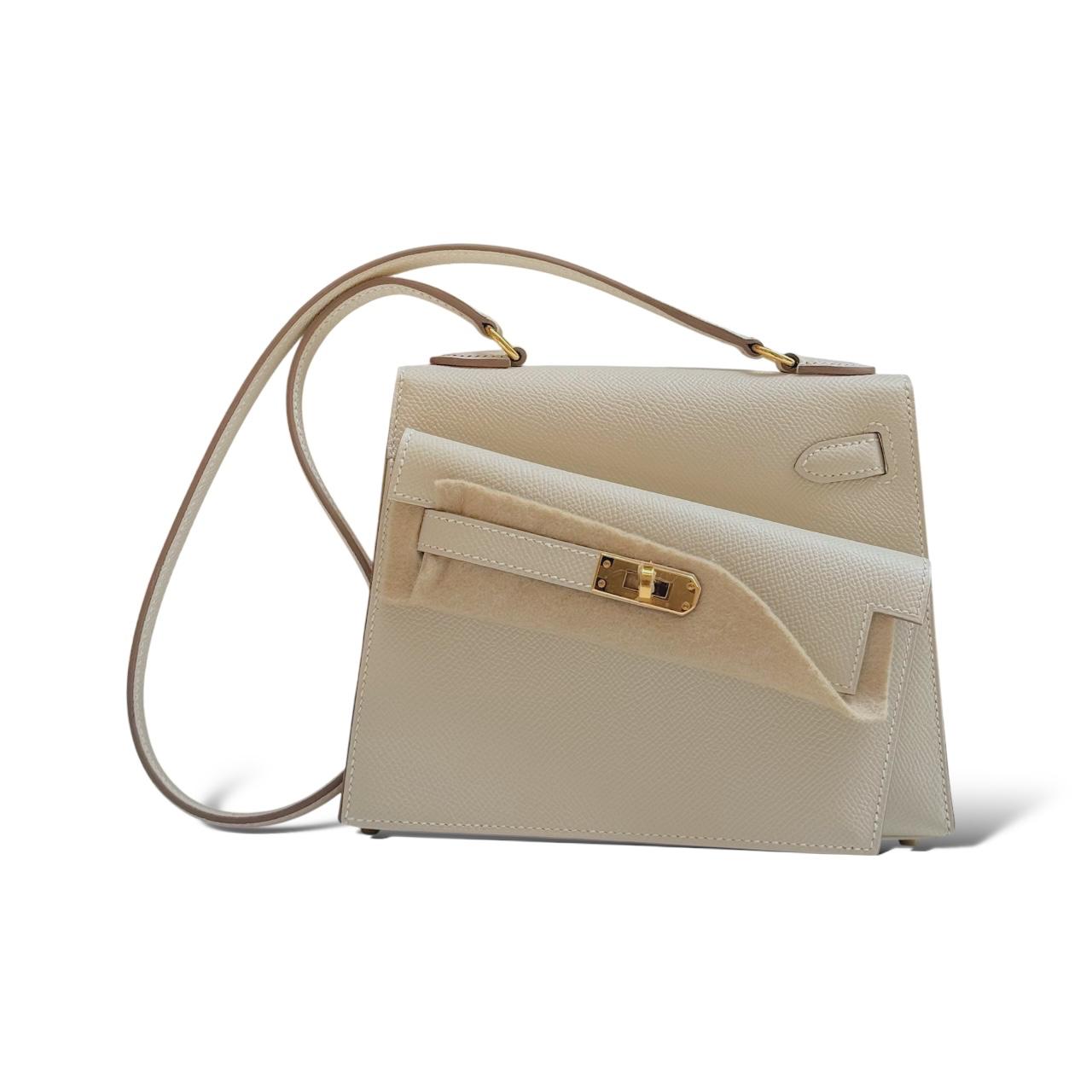 Hermes Kelly 20 Desordre Craie Epsom GHW – The Luxury Flavor