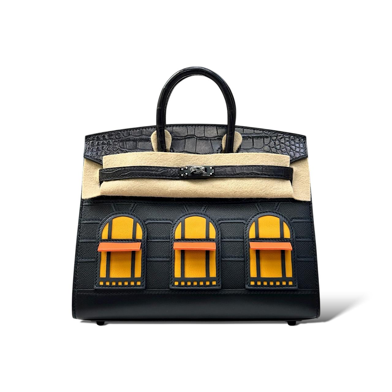 Hermes Birkin 20 Faubourg So Black Midnight BHW – The Luxury Flavor