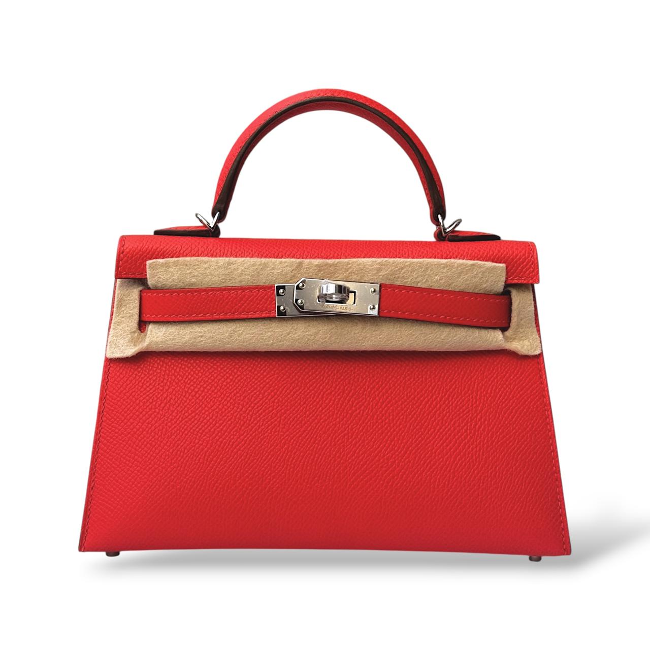 Hermes Kelly Mini Capucine Epsom PHW – The Luxury Flavor